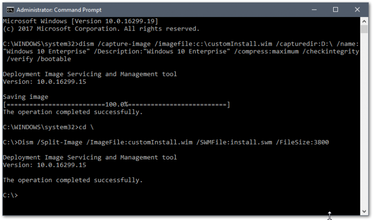 Creating Customized Windows 10 Version 1709 Media (ISO, WIM, Flash ...